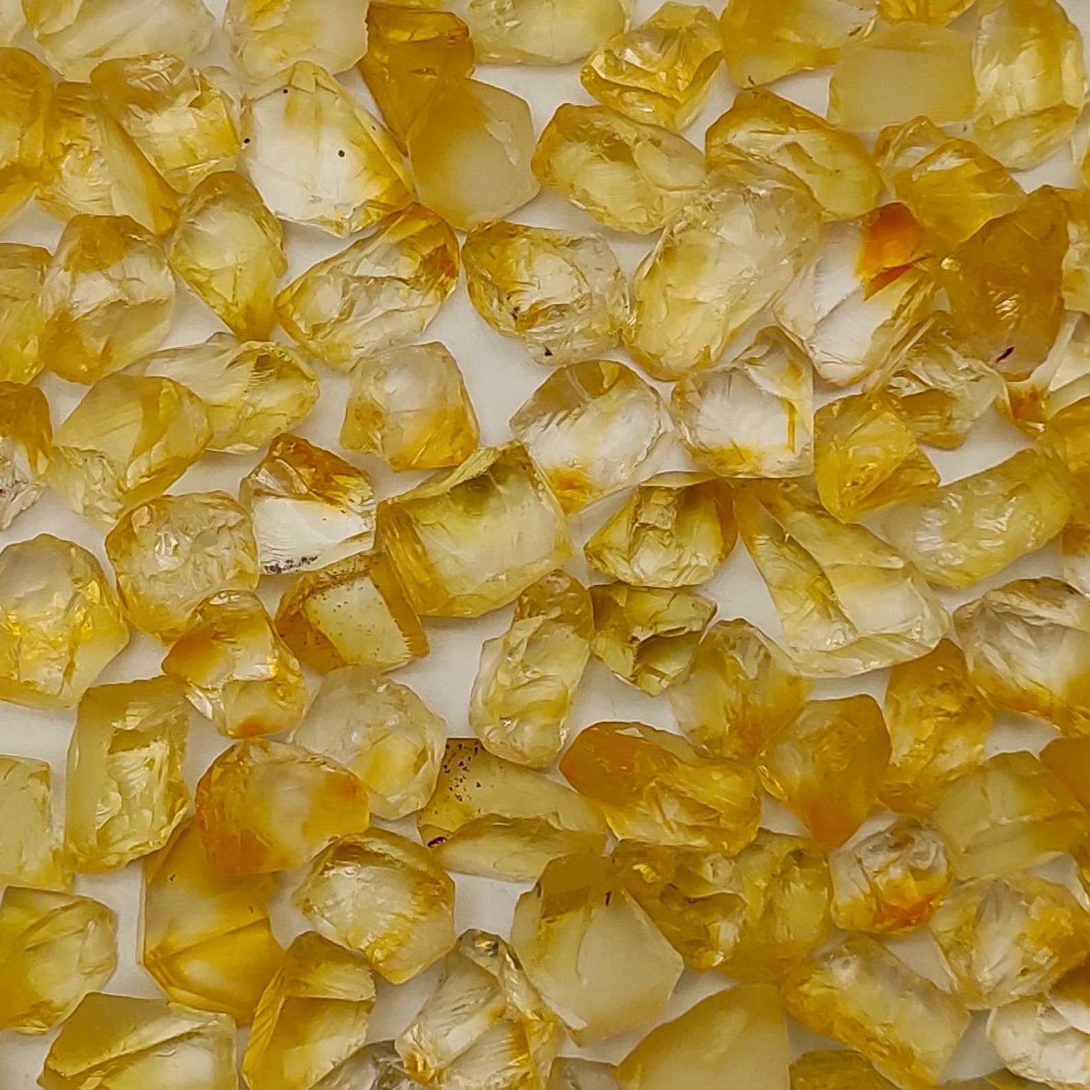 Natural Rough Citrine Stone-rough Gemstone-citrine Raw Crystal-loose Citrine-semi Precious Raw ...