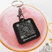 Custom QR Code Keyring Personalized Keychain With QR Code Instagram ...