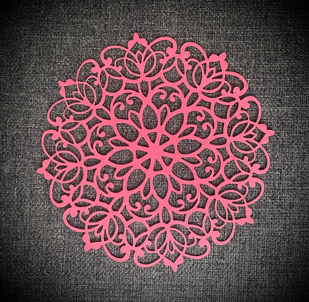 0013 Doily SVG PNG Doilies for Cutting - Etsy