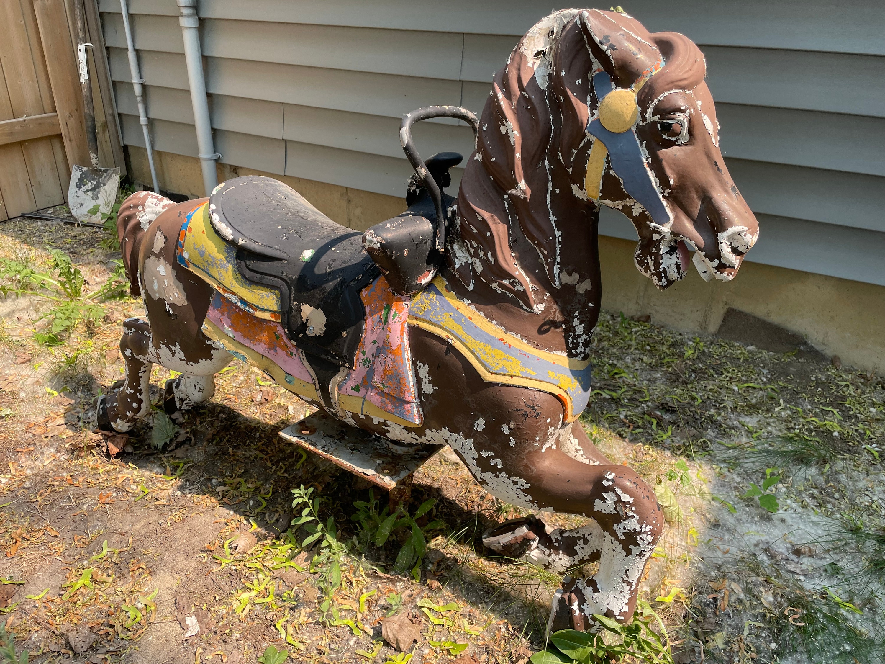 Vintage Carousel Horse Antique Made of Cast Aluminum One of a Kind - Etsy