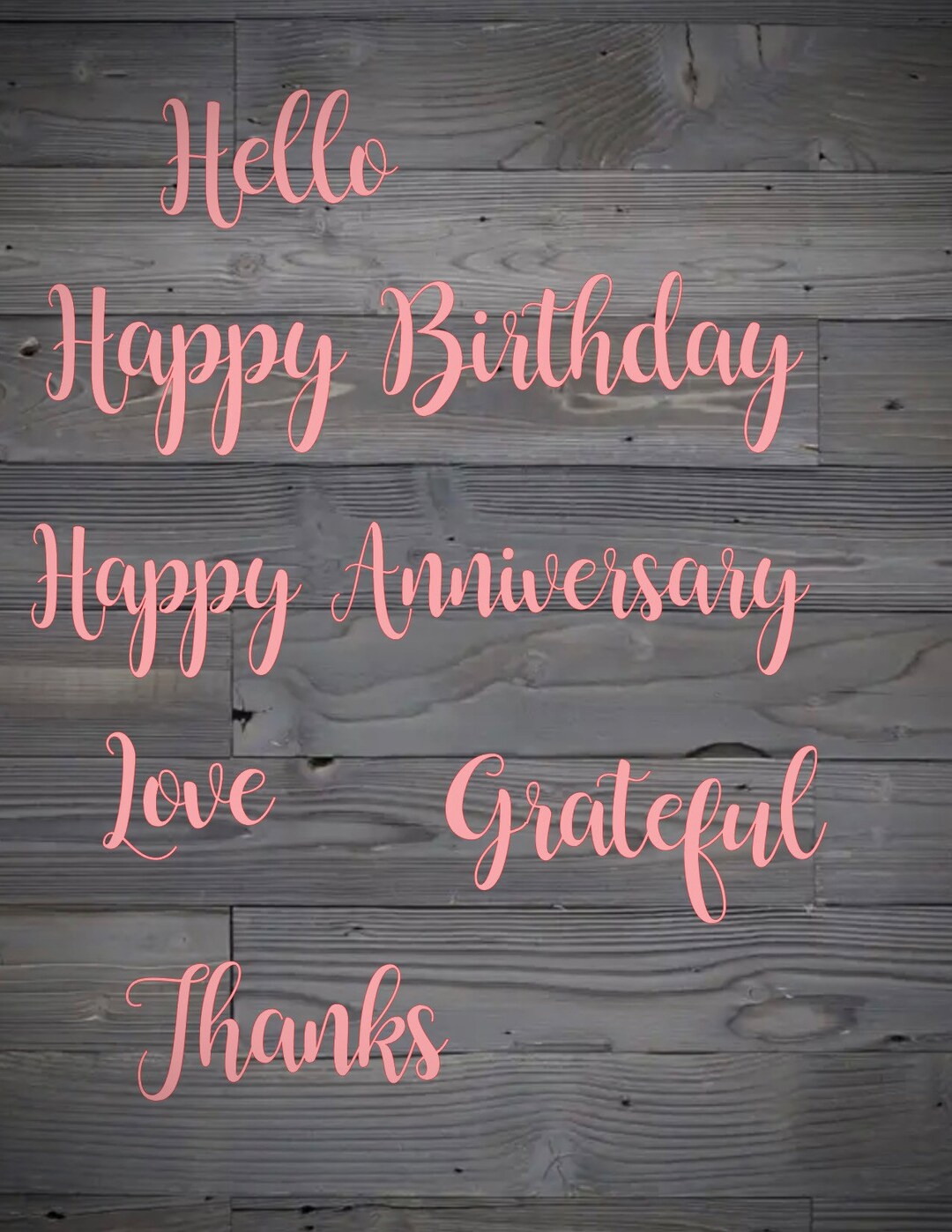 Palabras para tarjetas digital svg png - Etsy México