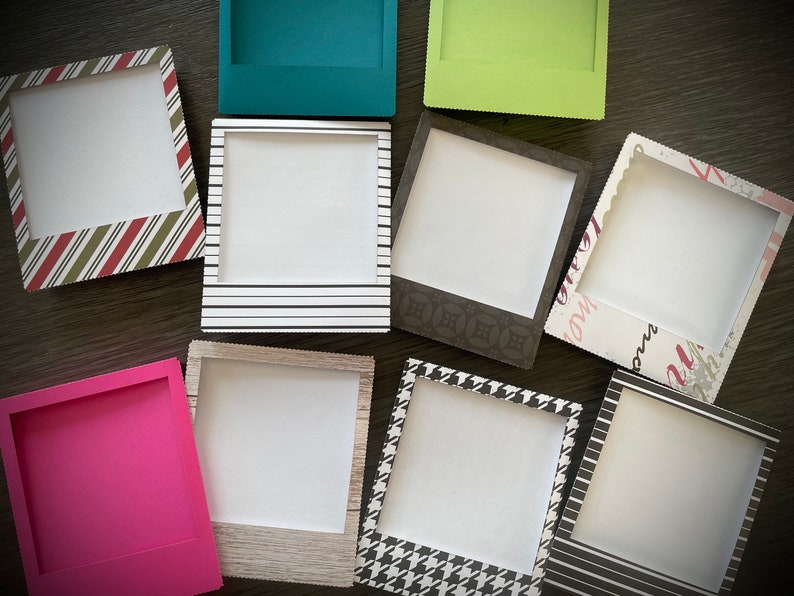 Polaroid Decorative Envelopes Made With Pattern in Quality Papers Set ...