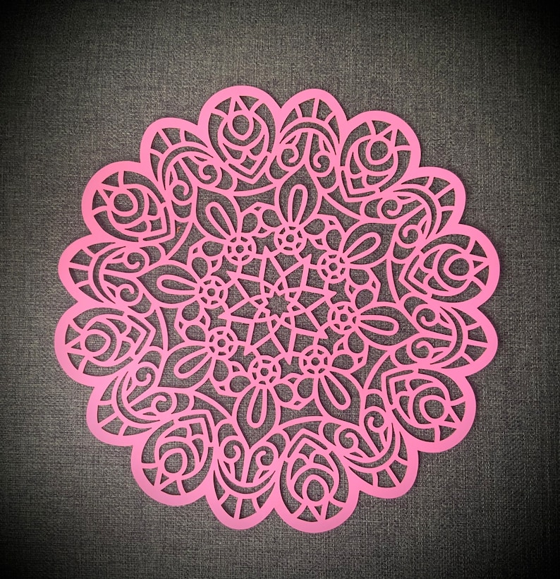 0011 Doily SVG PNG Doilies for Cutting - Etsy Canada