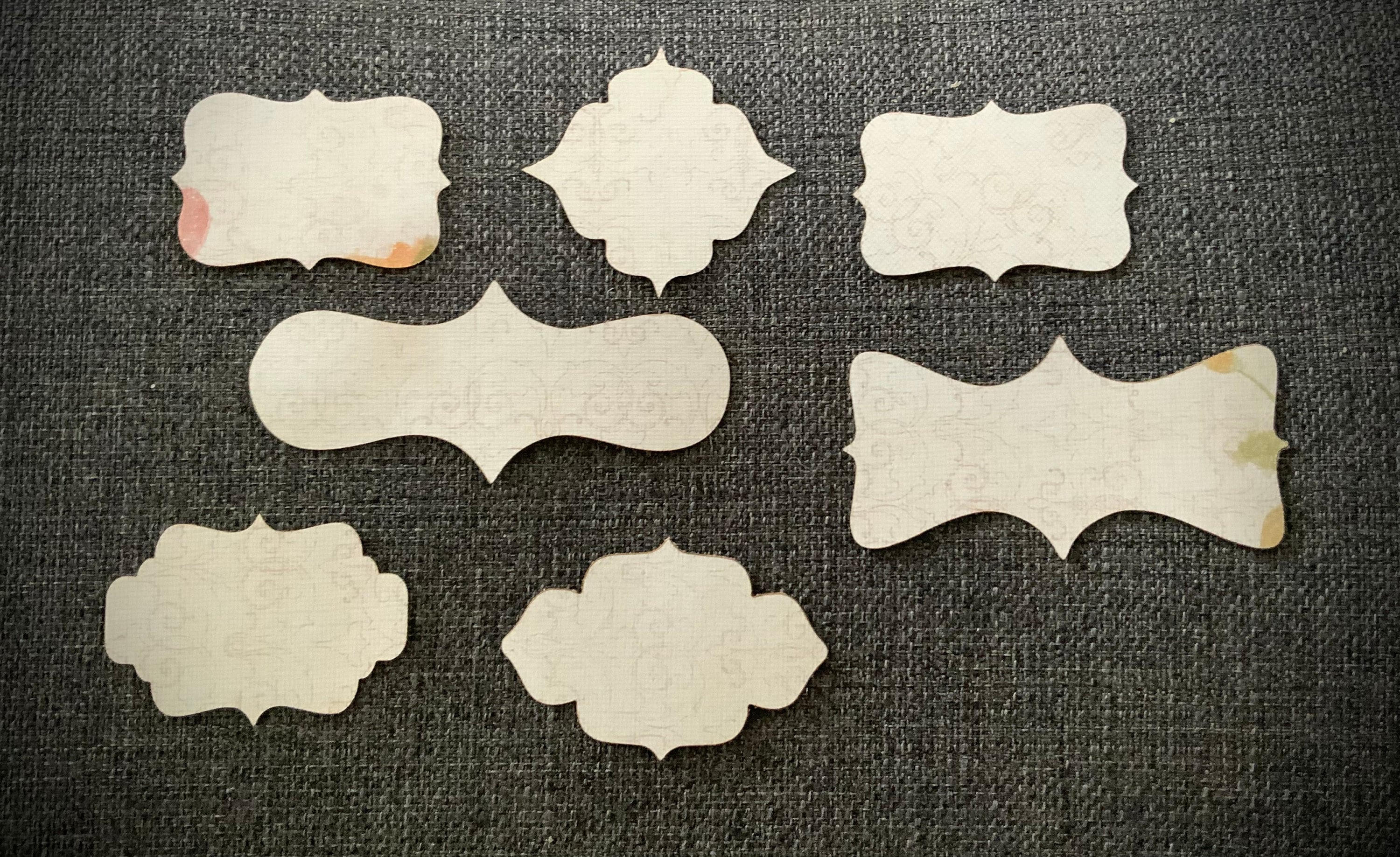 Tag Set Banner Label Shapes Digital Svg Png - Etsy