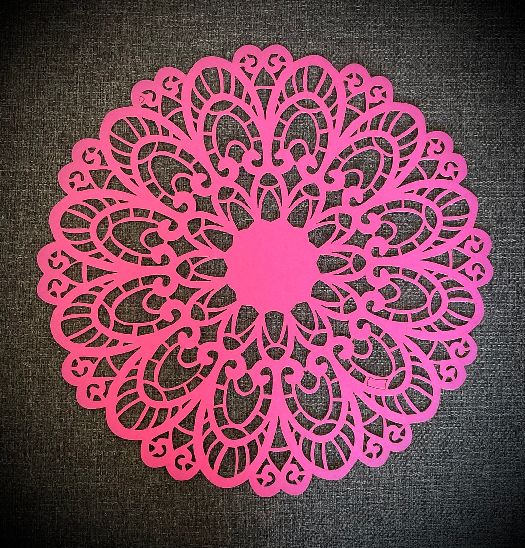 Svg Doily 0019 SVG PNG Doilies for Cutting - Etsy