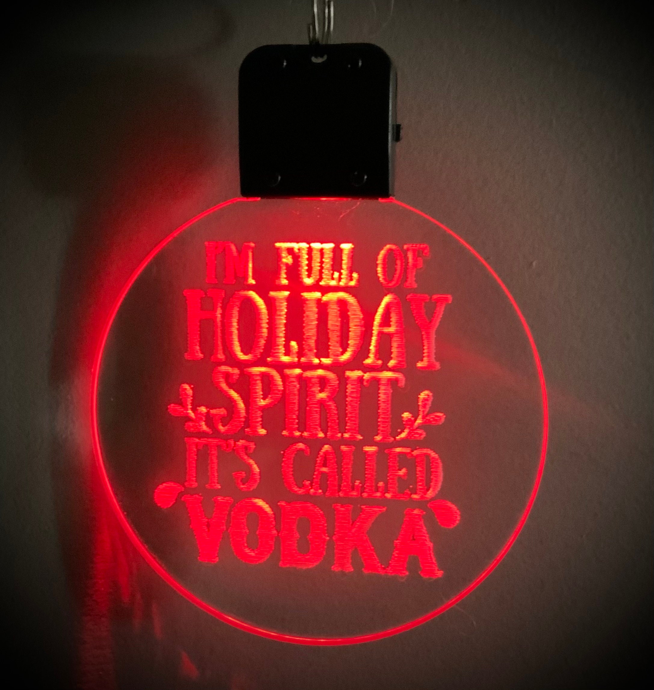 Personalized Custom Light up Plexiglass Ornament With Your - Etsy