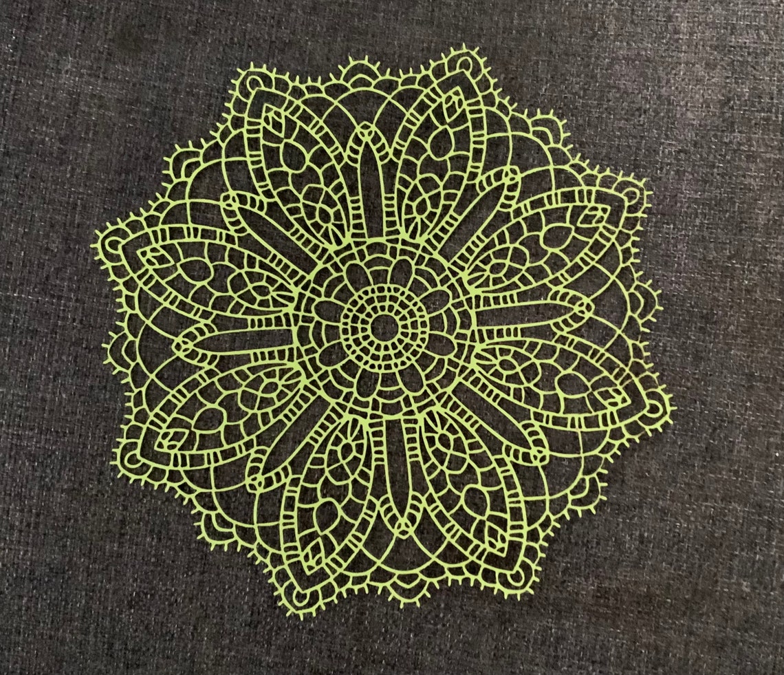 005 Doily SVG PNG Doilies for Cutting - Etsy