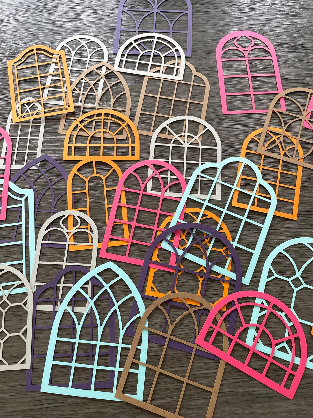 Window Die Cuts Mixed Pack of of Die Cuts 25 Pieces - Etsy