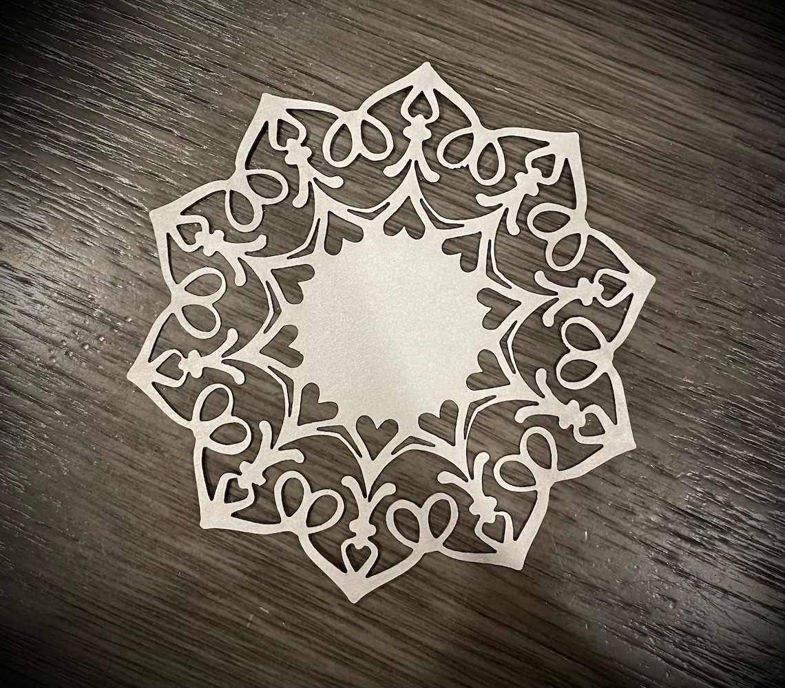 Doily 020 Doilies SVG PNG for Cutting Diecut Cricut Wedding - Etsy