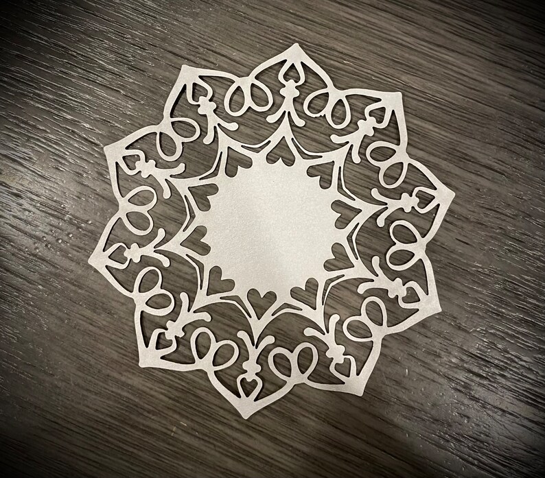 Doily 020 Doilies SVG PNG for Cutting Diecut Cricut Wedding - Etsy