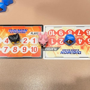 Mini Set of Digimon TCG Memory Marker/counters - Etsy