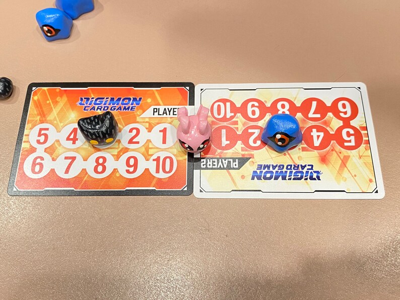 Mini Set of Digimon TCG Memory Marker/counters - Etsy