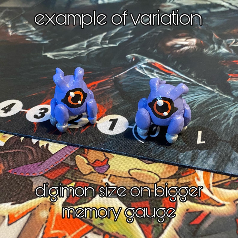 Gatomon Digimon TCG Memory Counter/marker - Etsy