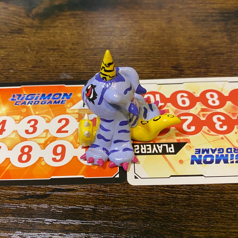 Gabumon Digimon TCG Memory Marker/counter | Etsy