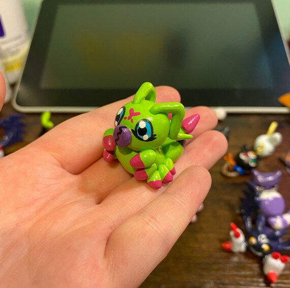 Wormmon Digimon TCG Memory Marker/counter | Etsy