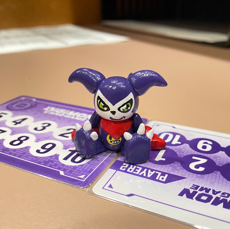 Impmon Digimon TCG Memory Marker/counter | Etsy