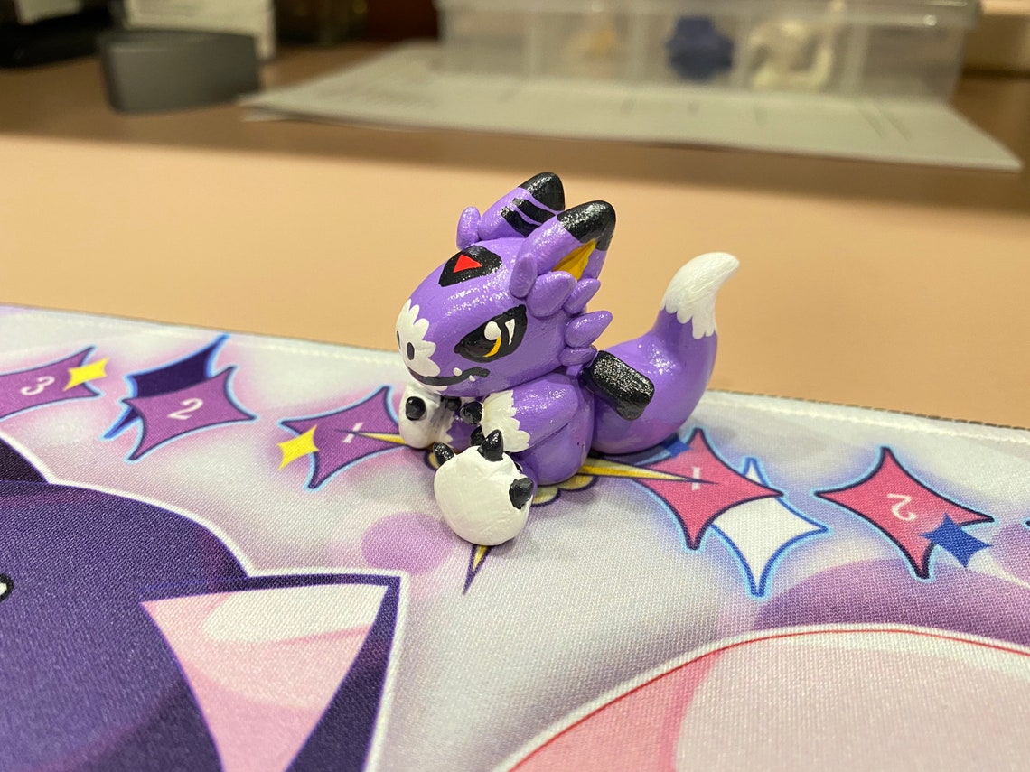 Dorumon Digimon TCG Memory Marker/counter - Etsy