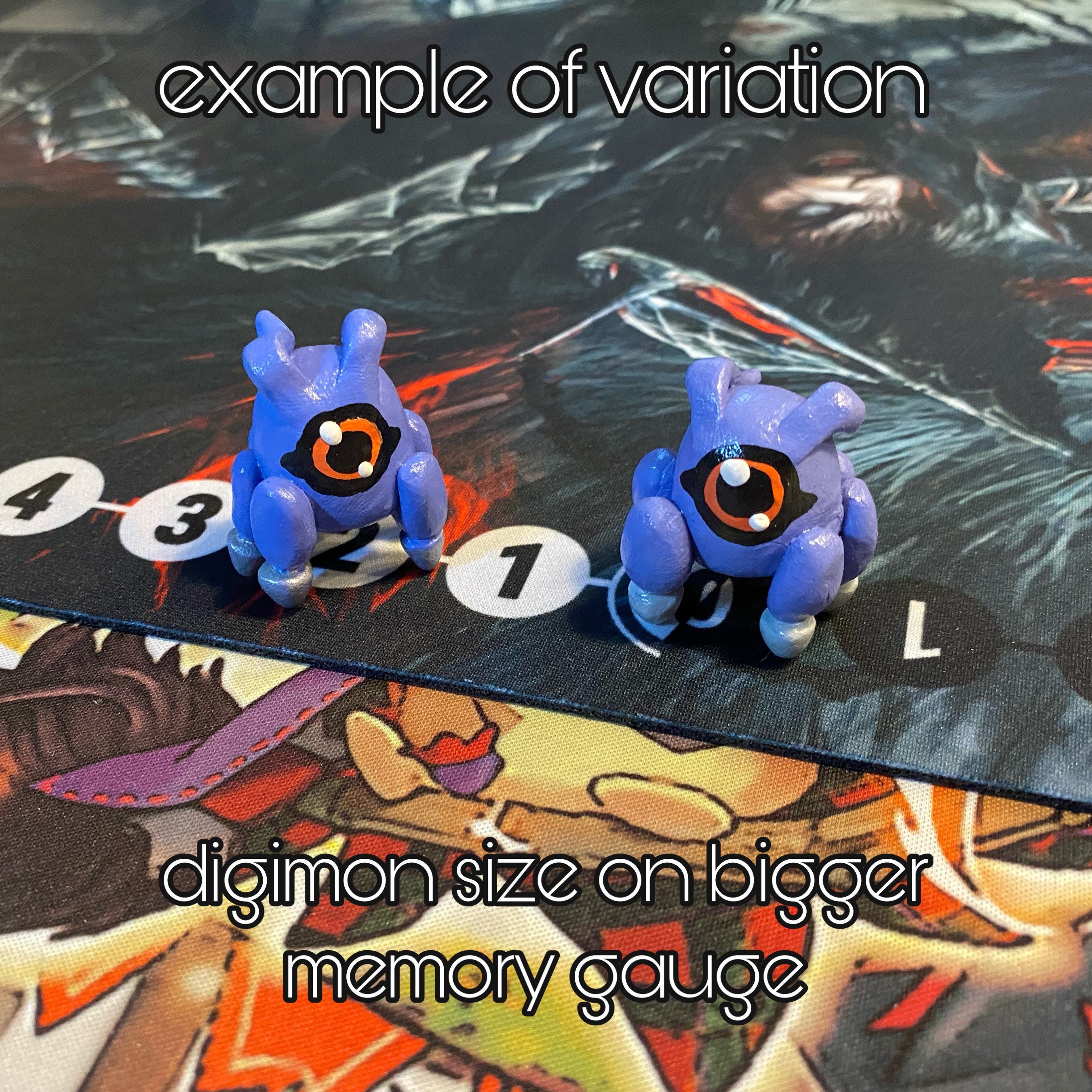 Guilmon Digimon TCG Memory Marker/counter - Etsy Australia