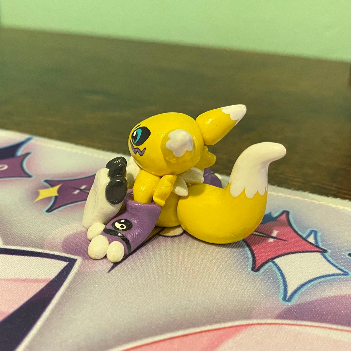 Renamon Digimon TCG Memory Marker/counter - Etsy