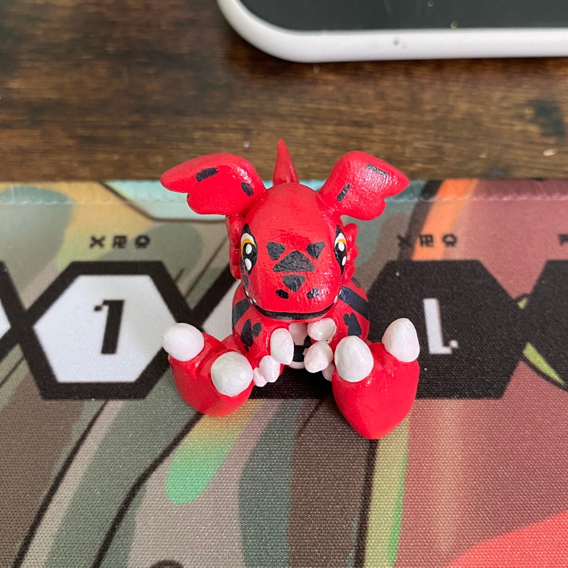 Guilmon Digimon TCG Memory Marker/counter - Etsy
