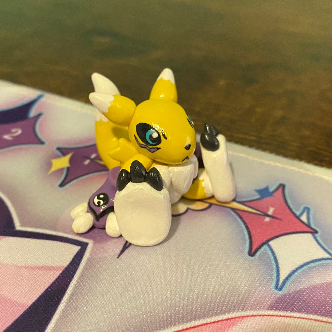 Renamon Digimon TCG Memory Marker/counter - Etsy