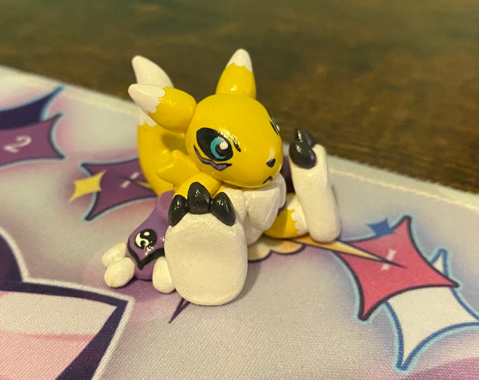 Renamon Digimon TCG Memory Marker/counter - Etsy
