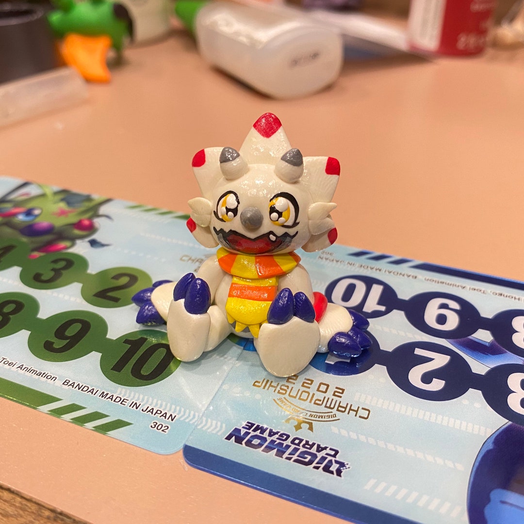 Gammamon Digimon TCG Memory Marker/counter - Etsy