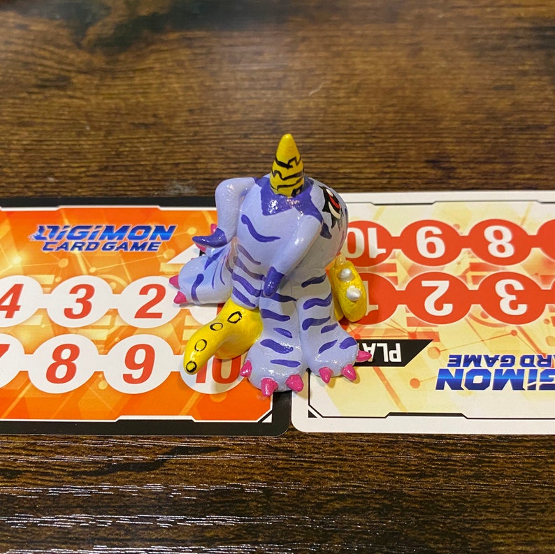 Gabumon Digimon TCG Memory Marker/counter | Etsy