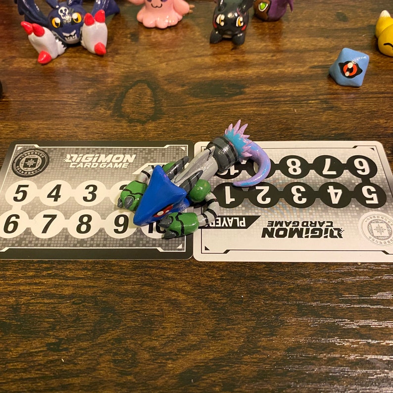Missimon Digimon TCG Memory Marker/counter - Etsy