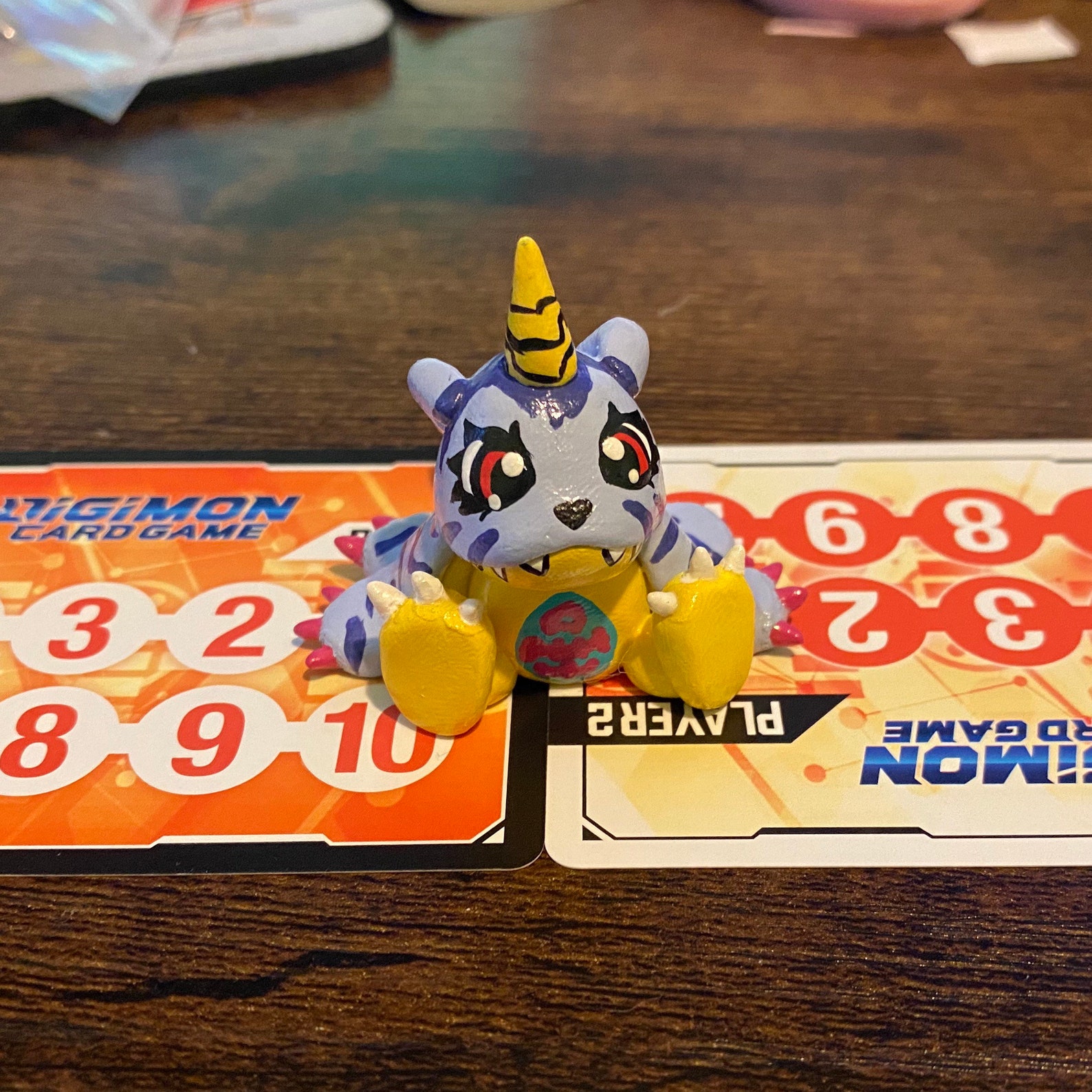Gabumon Digimon TCG Memory Marker/counter | Etsy