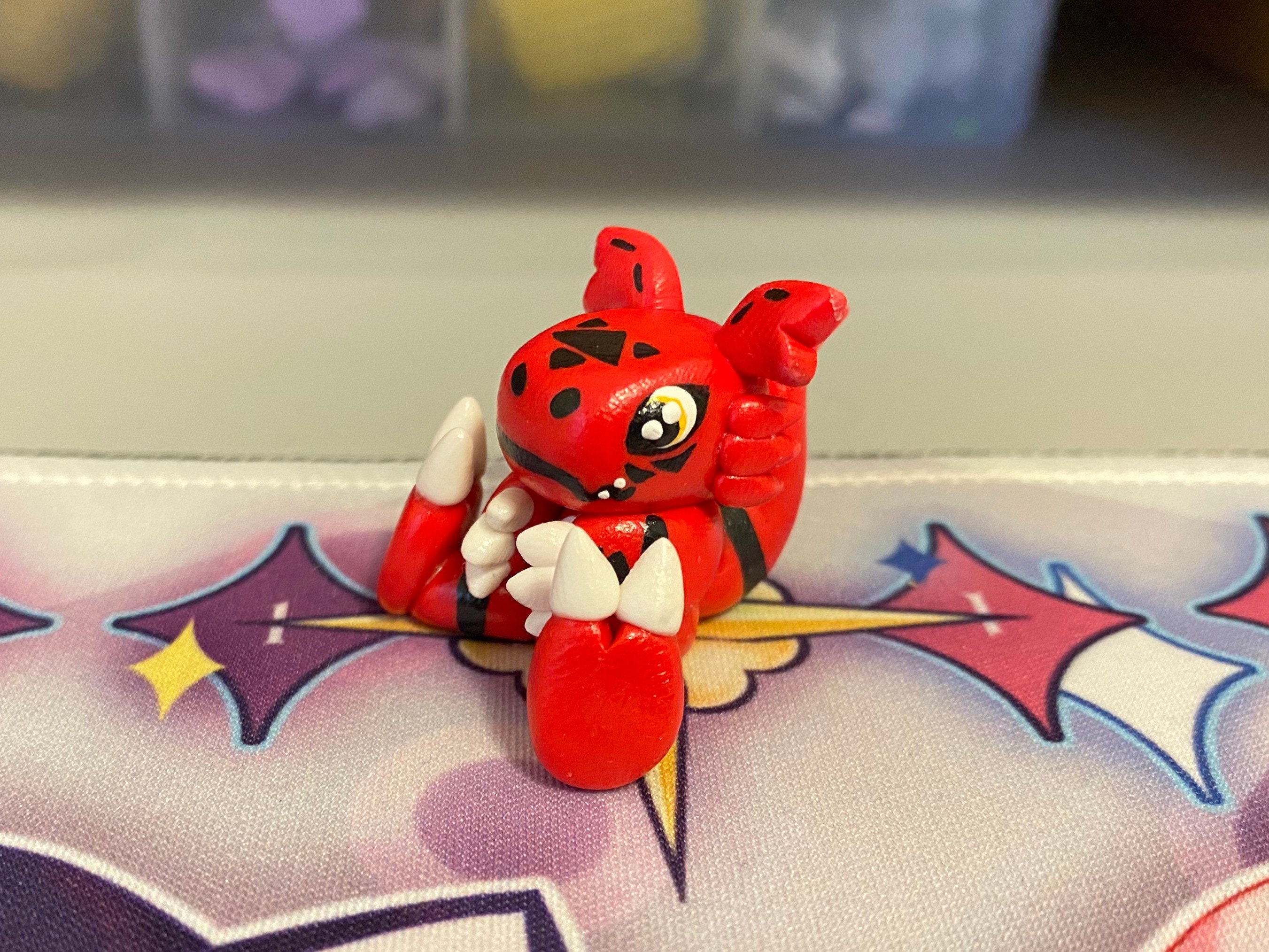 Guilmon Digimon TCG Memory Marker/counter - Etsy