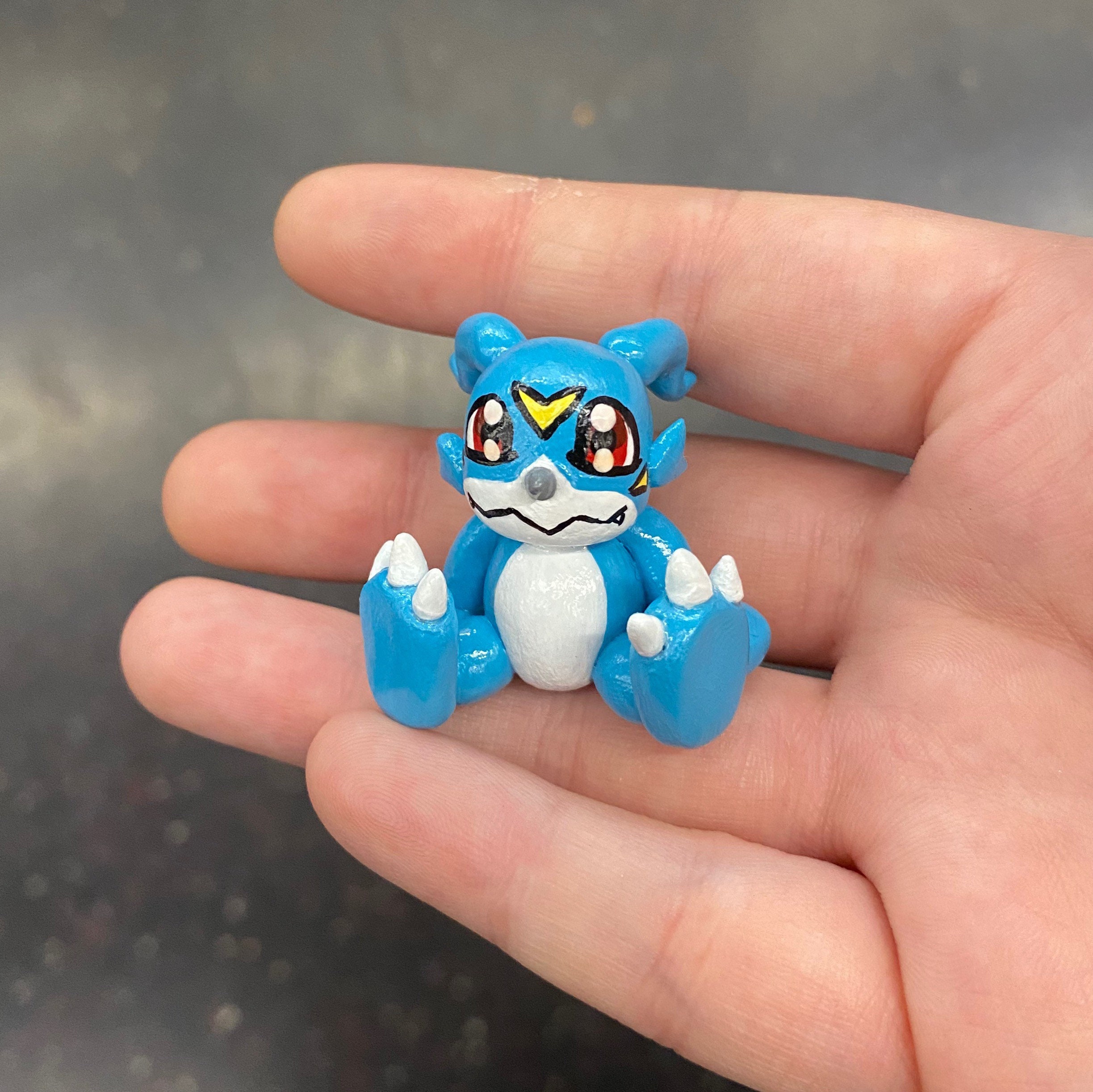 Veemon Digimon TCG Memory Marker/counter - Etsy Australia