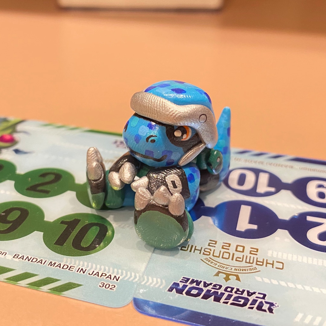 Commandramon Digimon TCG Memory Marker/counter - Etsy