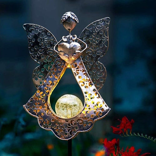 Solar Hummingbird Stake Light - Etsy