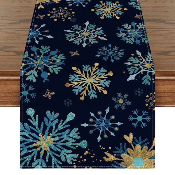 Winter Table Runner - Etsy