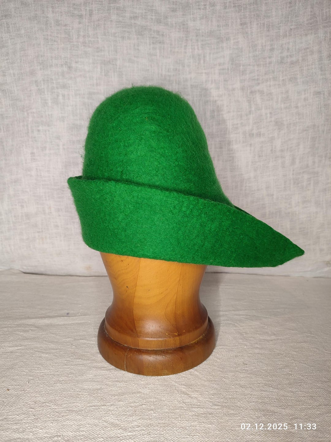 Bycocket, Felted Medieval Hat — Handmade Wool Hat, Renaissance Fair ...