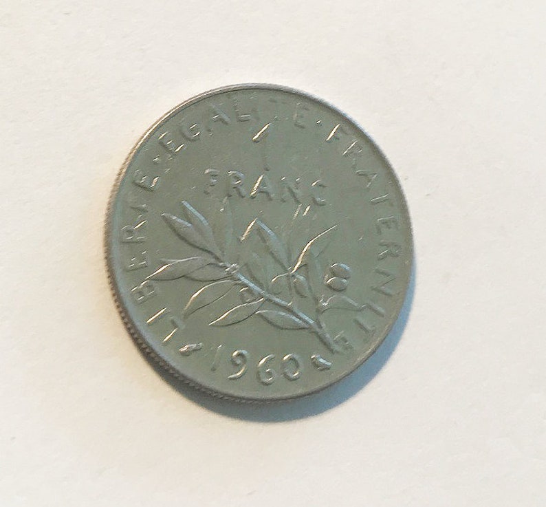 1 Franc 1960 Type Semeuse Petit - Etsy