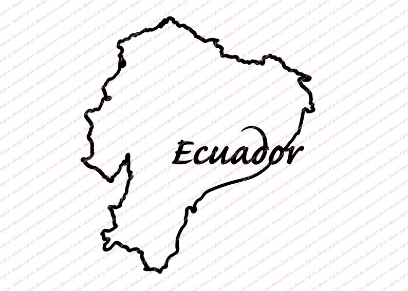 Ecuador - Ecuadorian - SVG FILE - Digital Download - Etsy