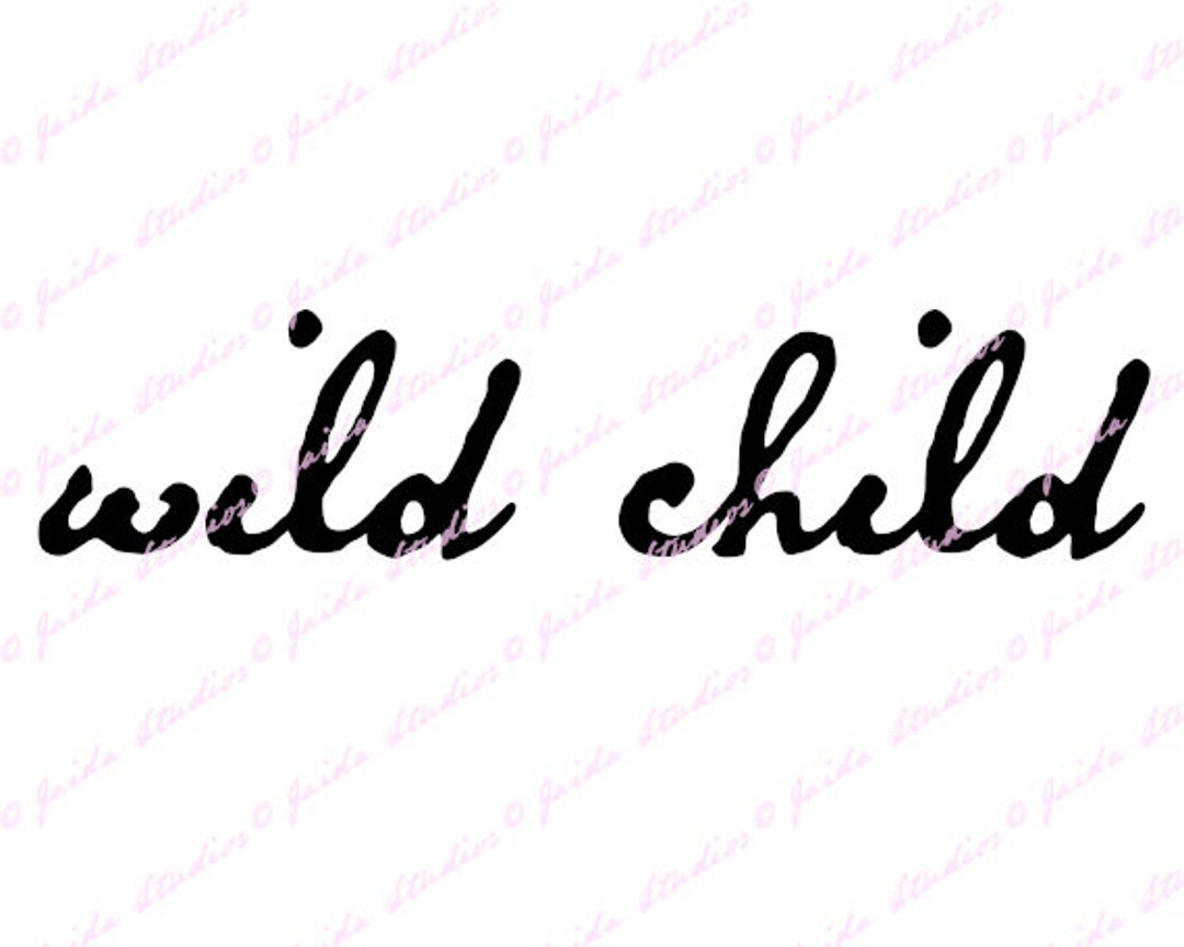 Wild Child - SVG/PNG File - Digital Download - Etsy