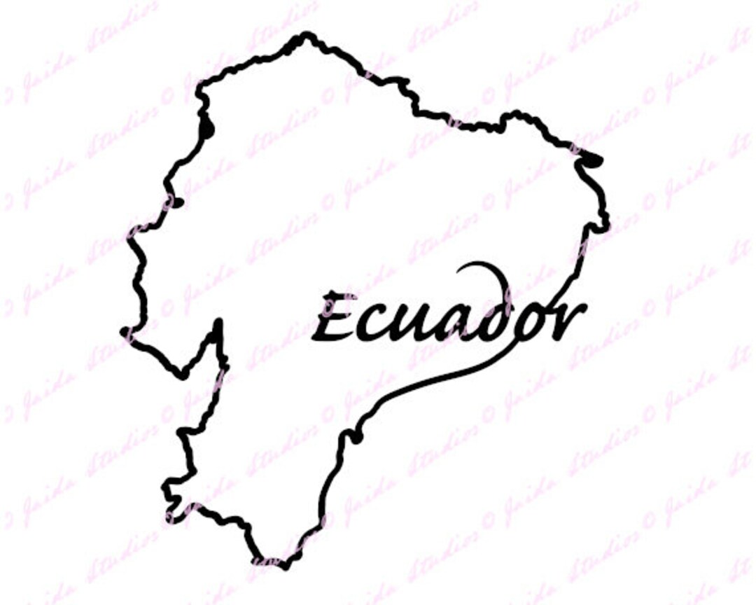 Ecuador - Ecuadorian - SVG FILE - Digital Download - Etsy
