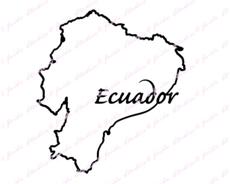 Ecuador - Ecuadorian - SVG FILE - Digital Download - Etsy