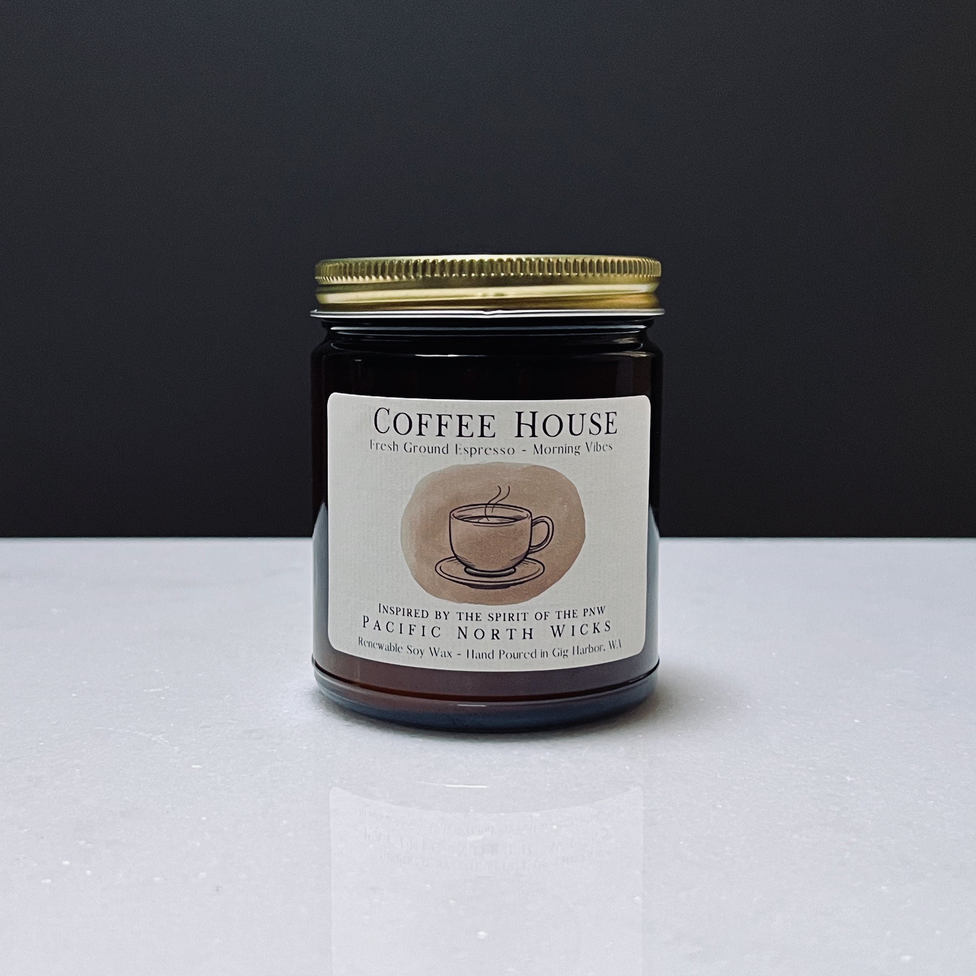 Coffee House Candle, Fresh Coffee, Espresso, Coffee Scented Candle ...