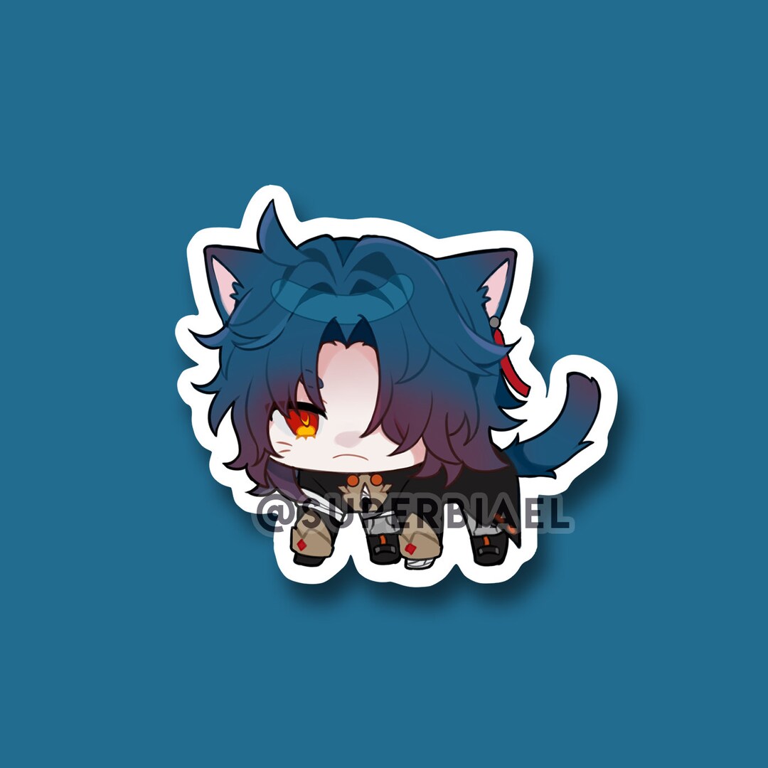 Honkai Star Rail Cat Blade Fan-made Kiss-cut Sticler - Etsy