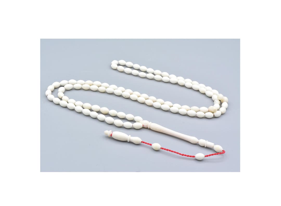 Natural Camel Bone 99 Beads Islamic Prayer Beads, Tasbih, Misbaha ...