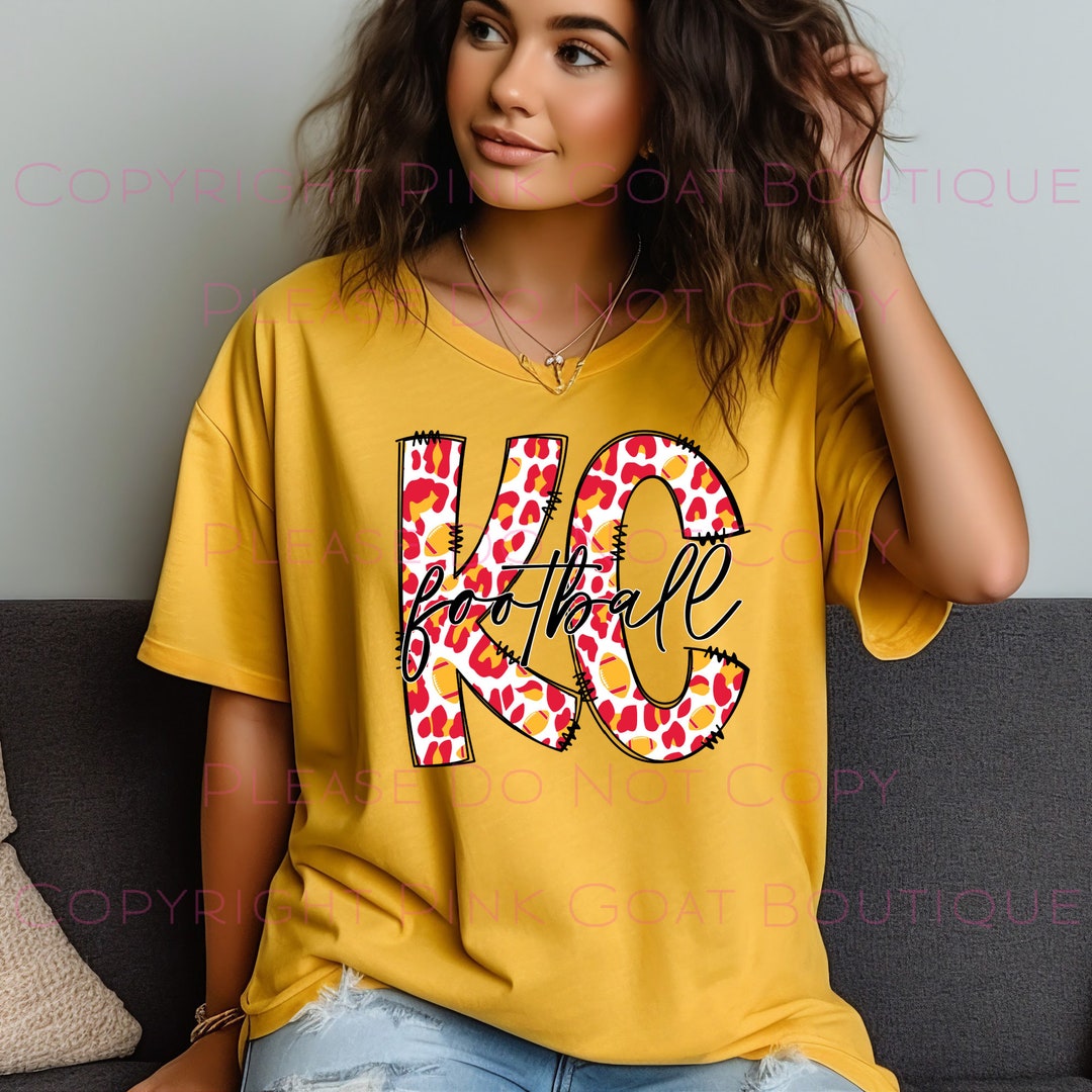 KC Football PNG Waterslide Instant Download Sublimation Digital Design ...