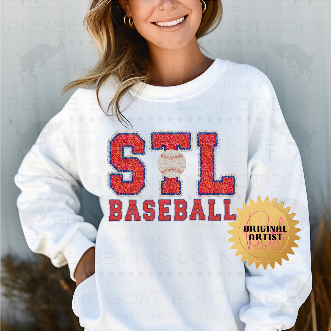 Saint Louis Baseball PNG Image Instant Download Sublimation Digital ...