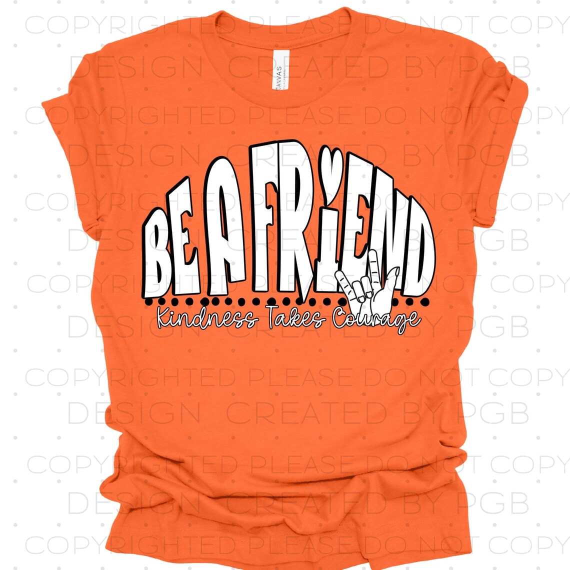 Be A Friend Anti Bullying PNG, Kindness Design (digital Download) - Etsy