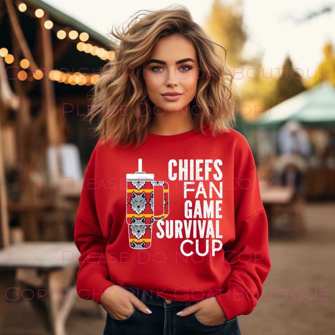 Chiefs Fan Football PNG Instant Download Sublimation Digital Design ...