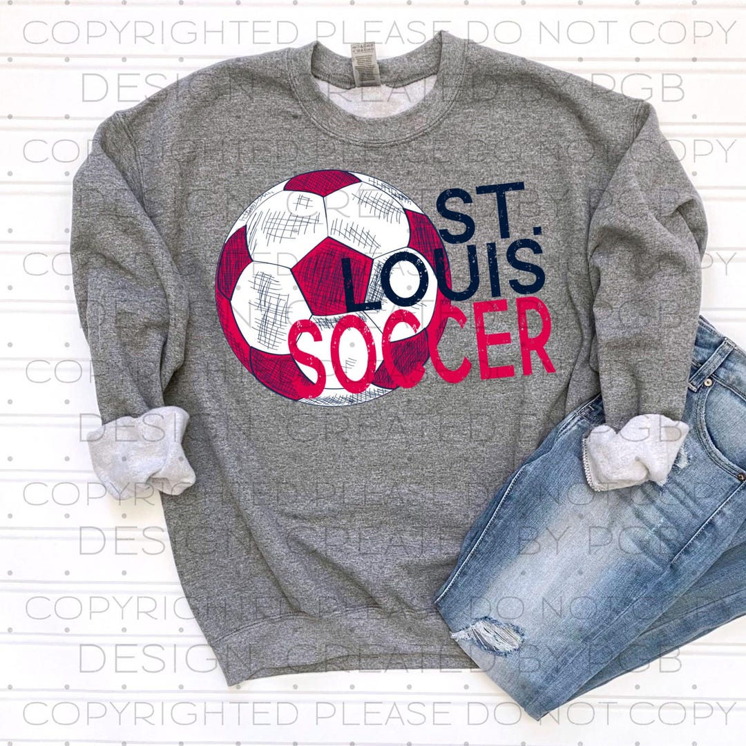Saint Louis Soccer PNG Instant Download Sublimation Digital Design T ...