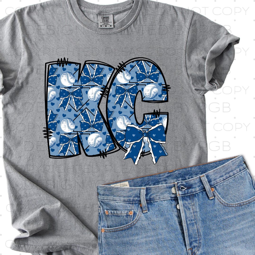 KC Baseball PNG Image Instant Download Sublimation Digital Design T ...